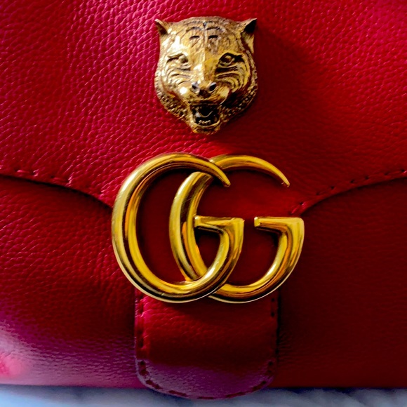 Gucci | Bags | Gucci Marmont Limited Edition Lion Head Bag | Poshmark